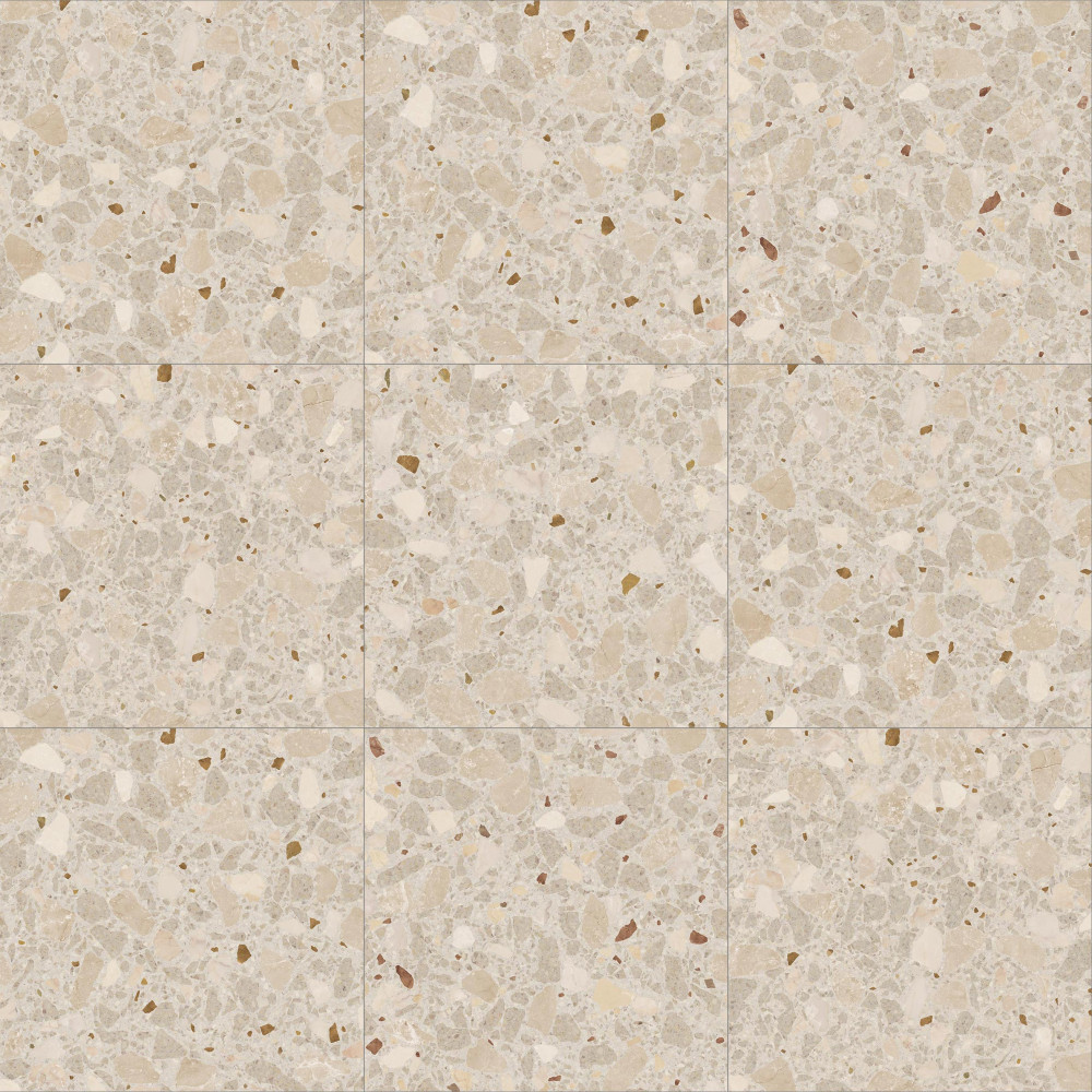 VIVES Monaco-R Beige 80X80 terrazzó mintás padlólap - Csempe